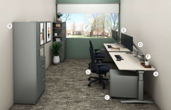 Office Layouts | Facilities Planning and Development | UC Davis Health